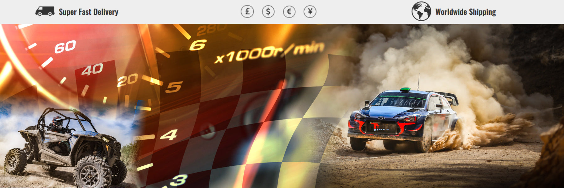 Rally car speedometers and intercoms manufacturer